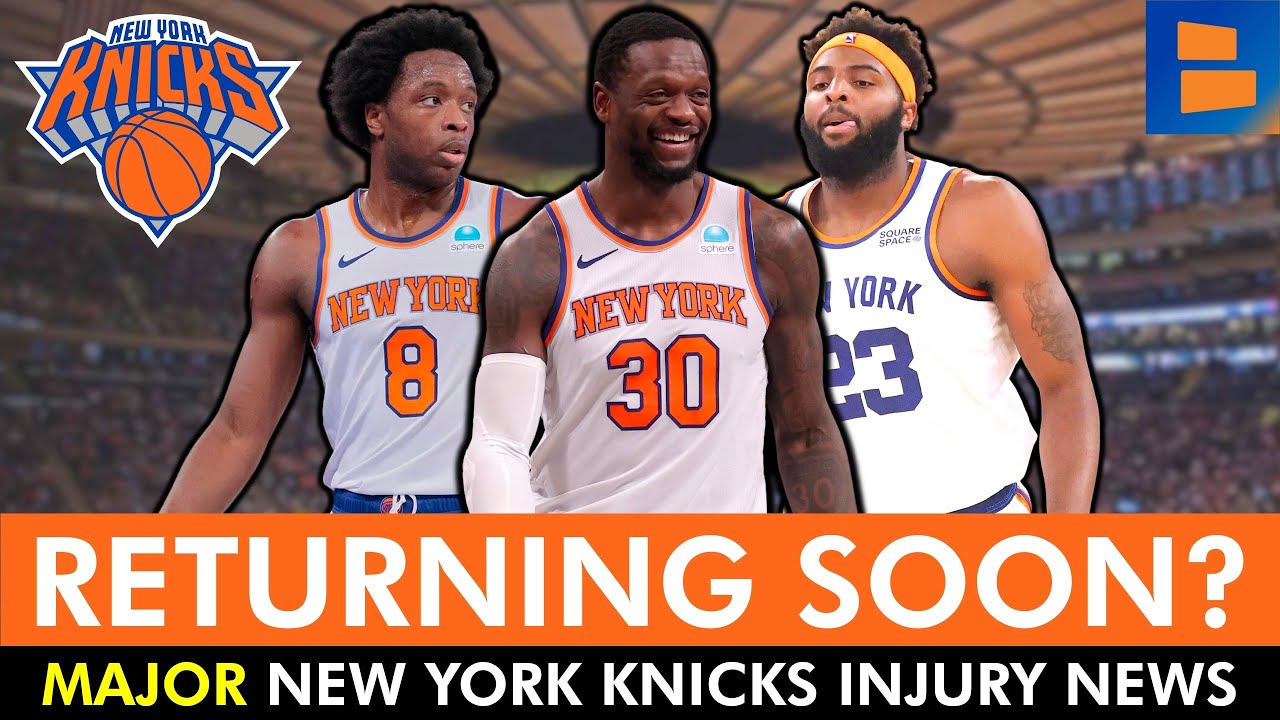 MAJOR Knicks Injury News on Jalen Brunson, Julius Randle, OG Anunoby ...