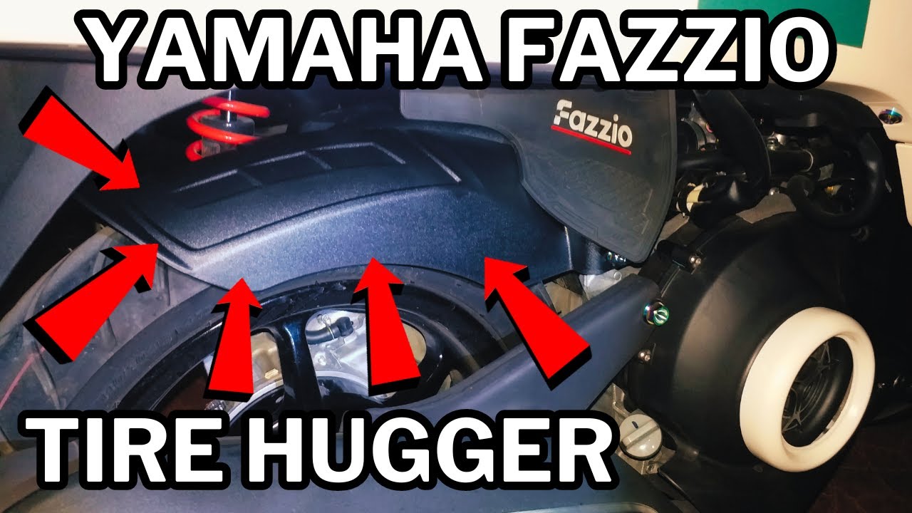 Tire Hugger | Yamaha Fazzio - YouTube