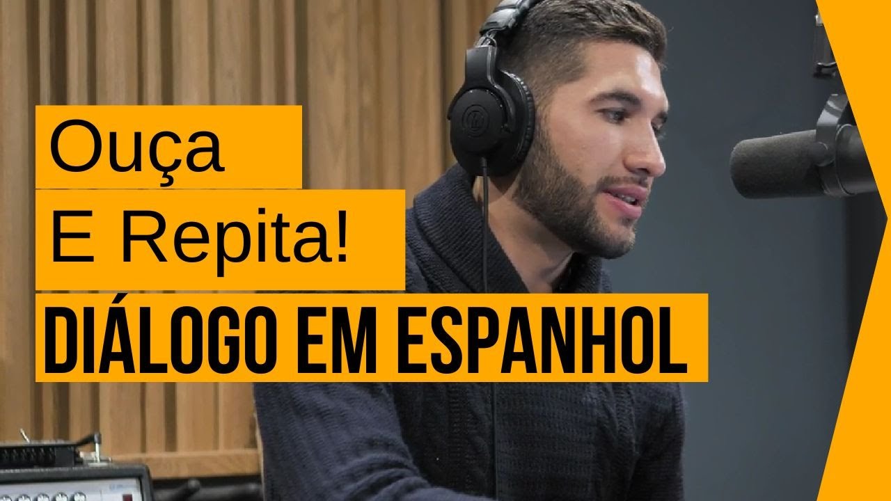 Diálogo em Espanhol - Aluna e Professor - YouTube