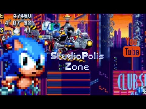 Sonic Mania StudioPolis Zone Gameplay Pt3 •Sonic Mania• - YouTube