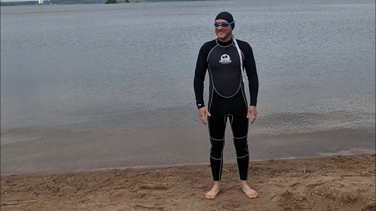 Open water training - YouTube