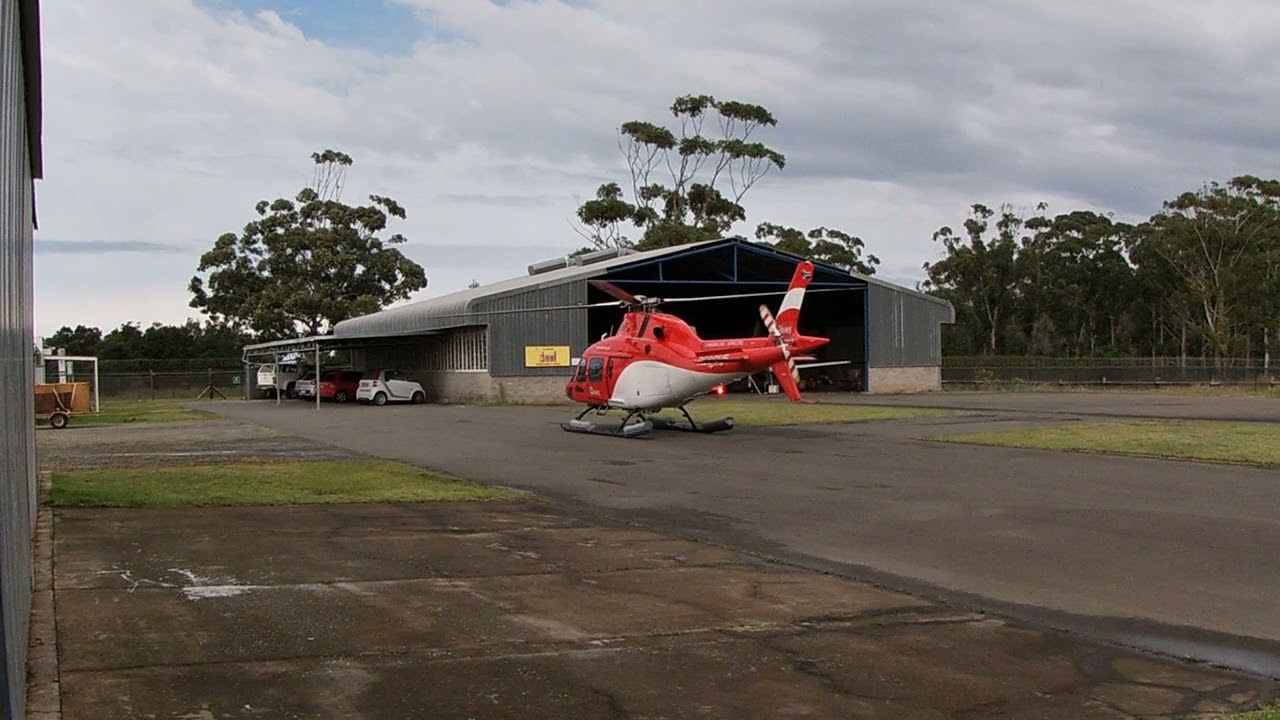 AGUSTA AW119 STARTING UP AT EAST LONDON GENERAL AVIATION AREA - SOUTH ...