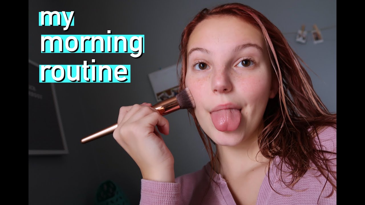 MORNING ROUTINE for school! | get ready with me - YouTube