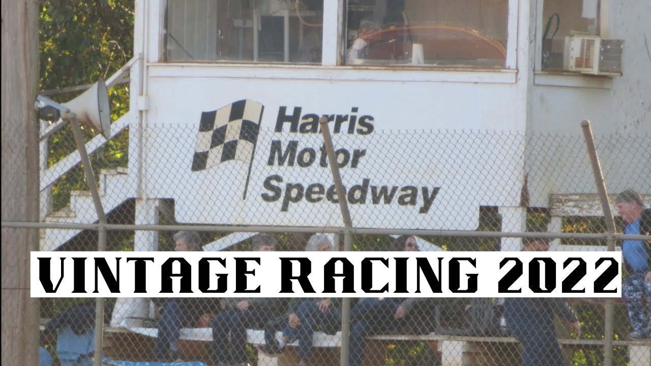 Vintage Racing at Harris Speedway - YouTube