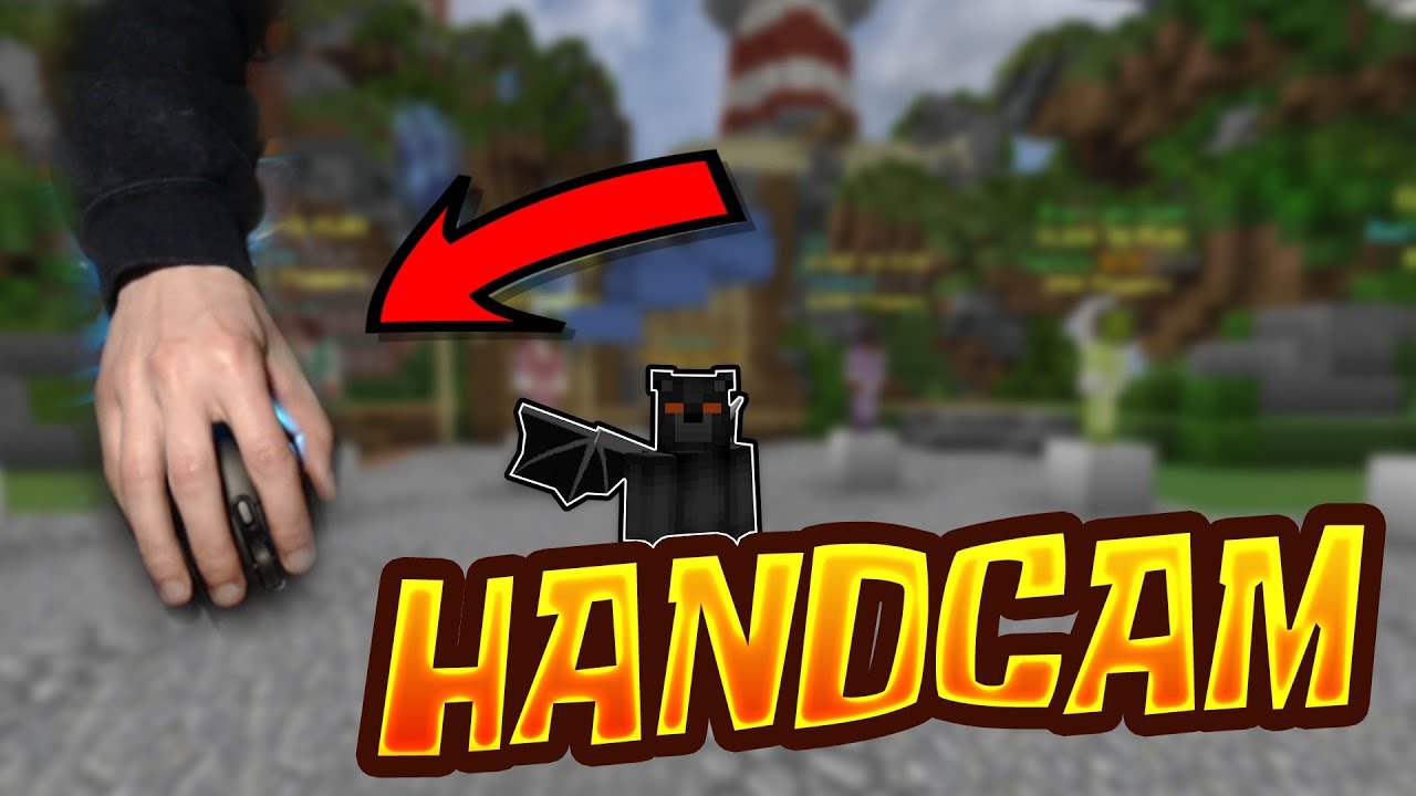 HOW I PVP!!! *HANDCAM* (Minecraft BedWars) - YouTube