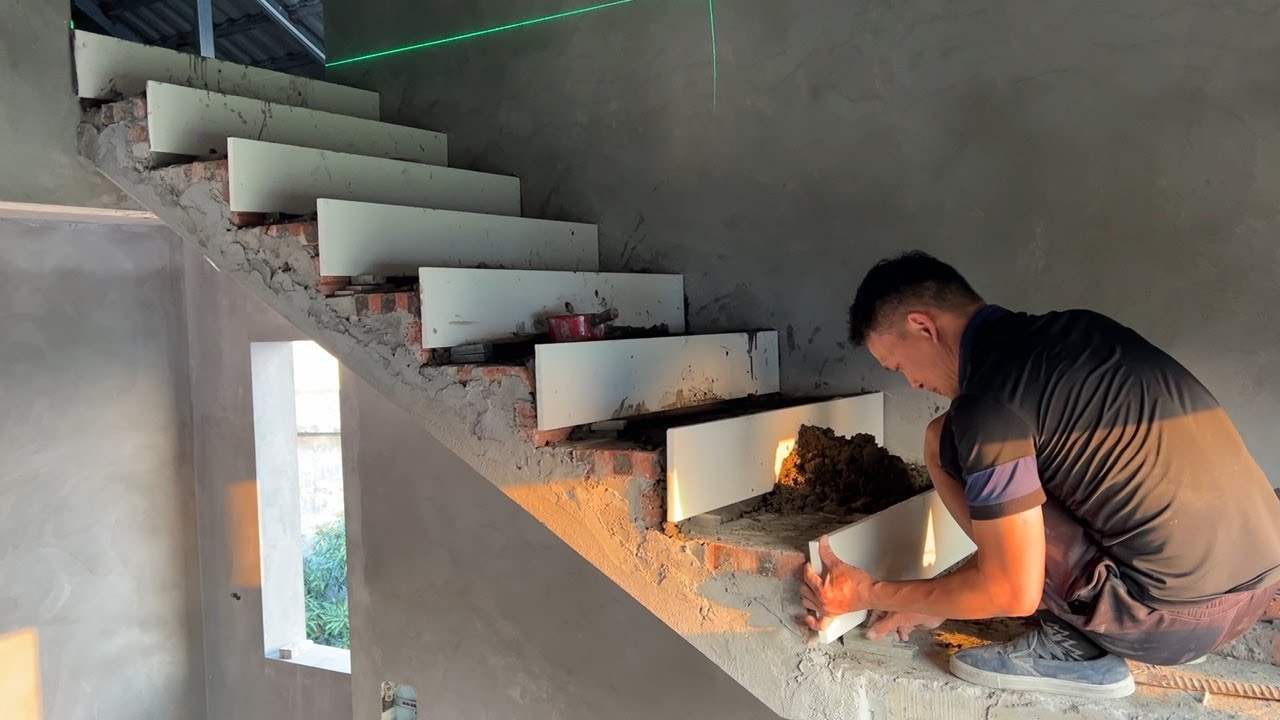 Design & Build Stair In The Home | How To Install Stair Modern Wooden ...