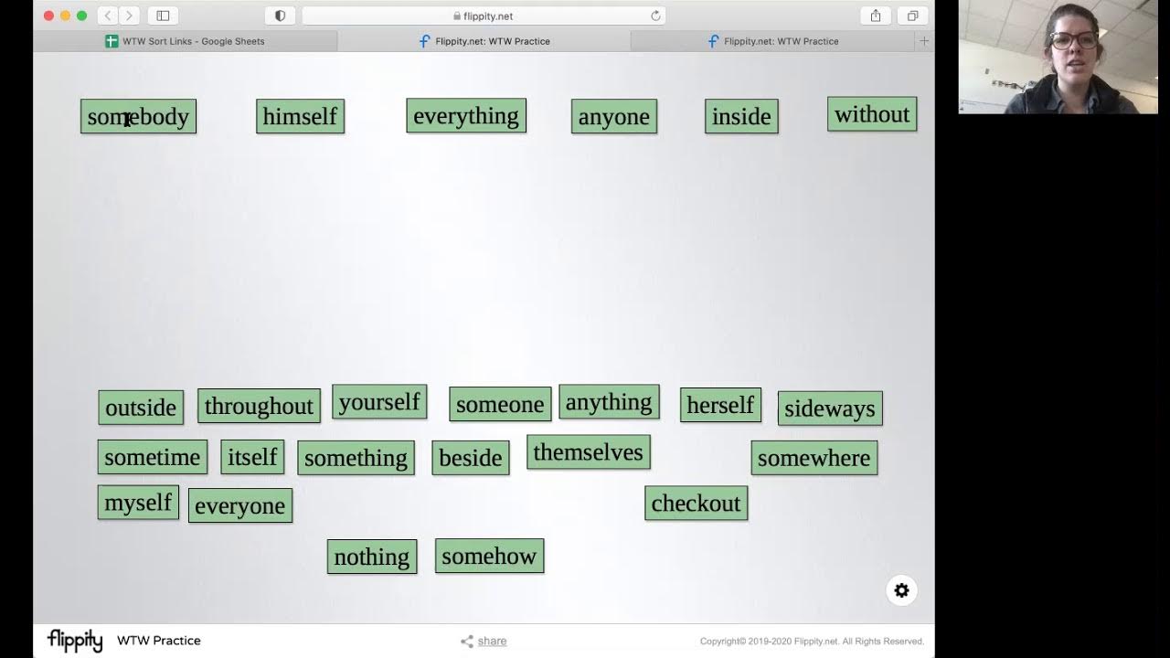 WTW Syllables and Affixes Sort 11 - YouTube