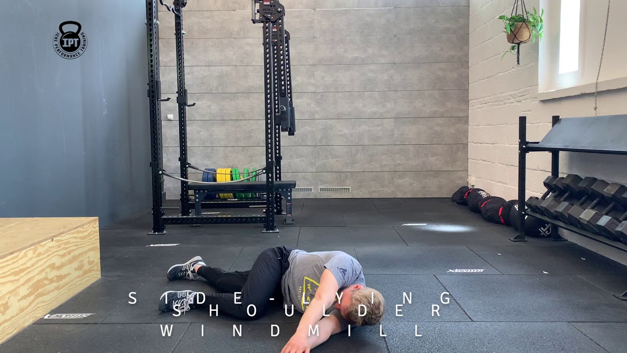 Side Lying Shoulder Windmill - YouTube