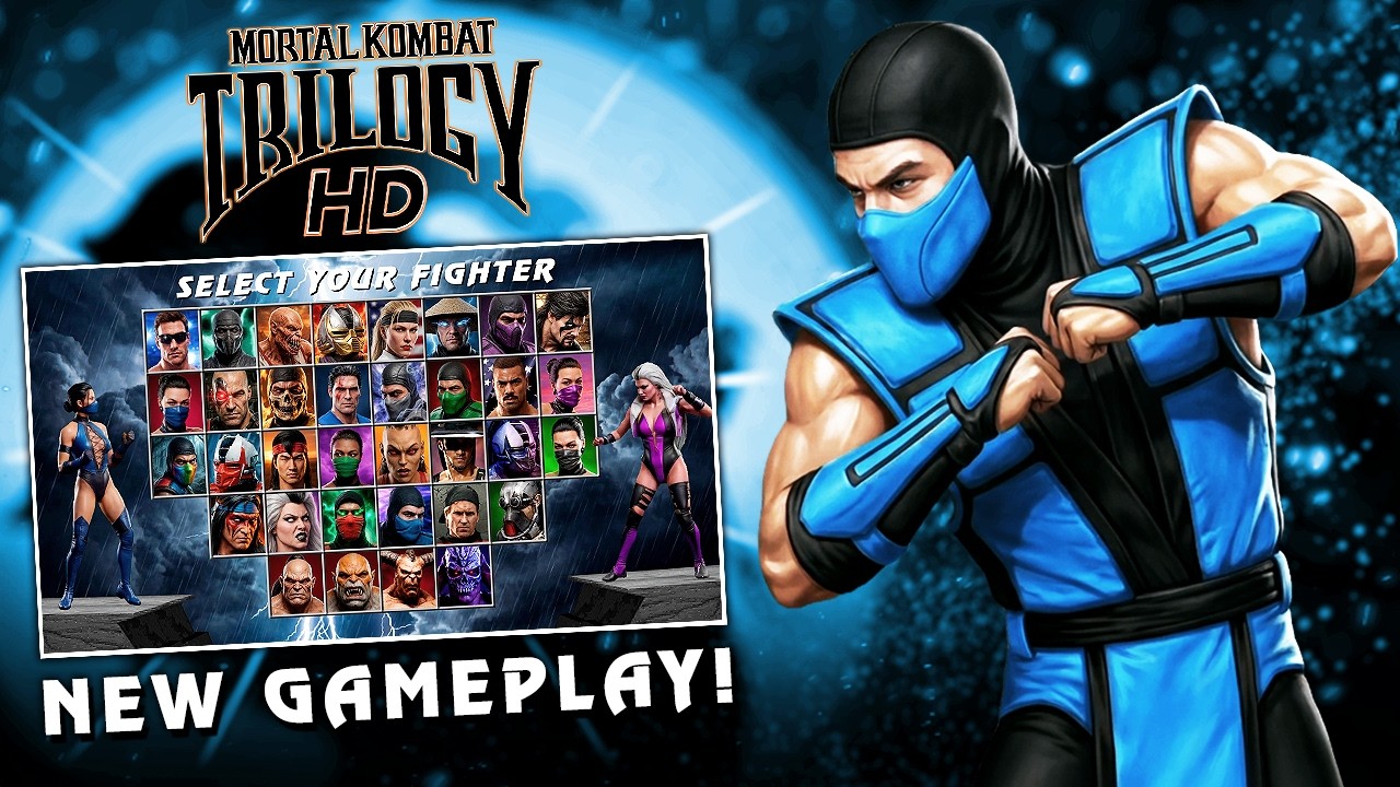 Mortal Kombat Trilogy HD Remake — NEW Character Select Screen Revealed ...
