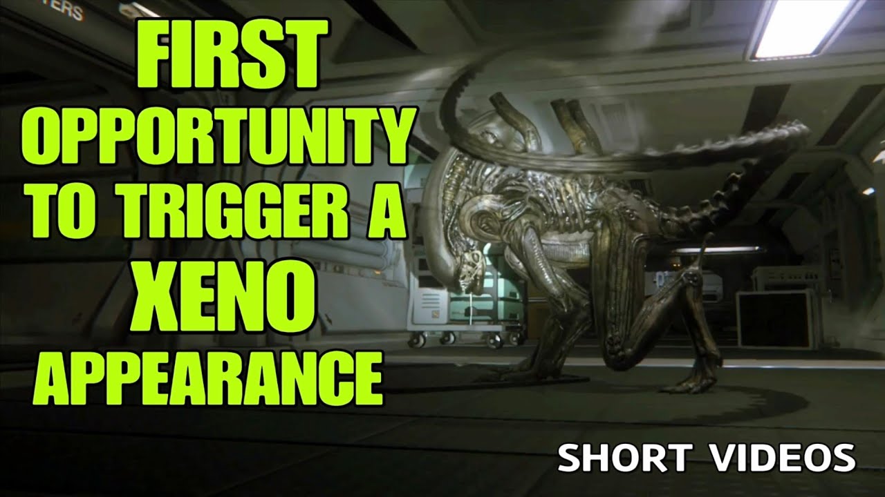 SHORT VIDEOS - ALIEN: ISOLATION - Earliest Possible Death in the Game ...