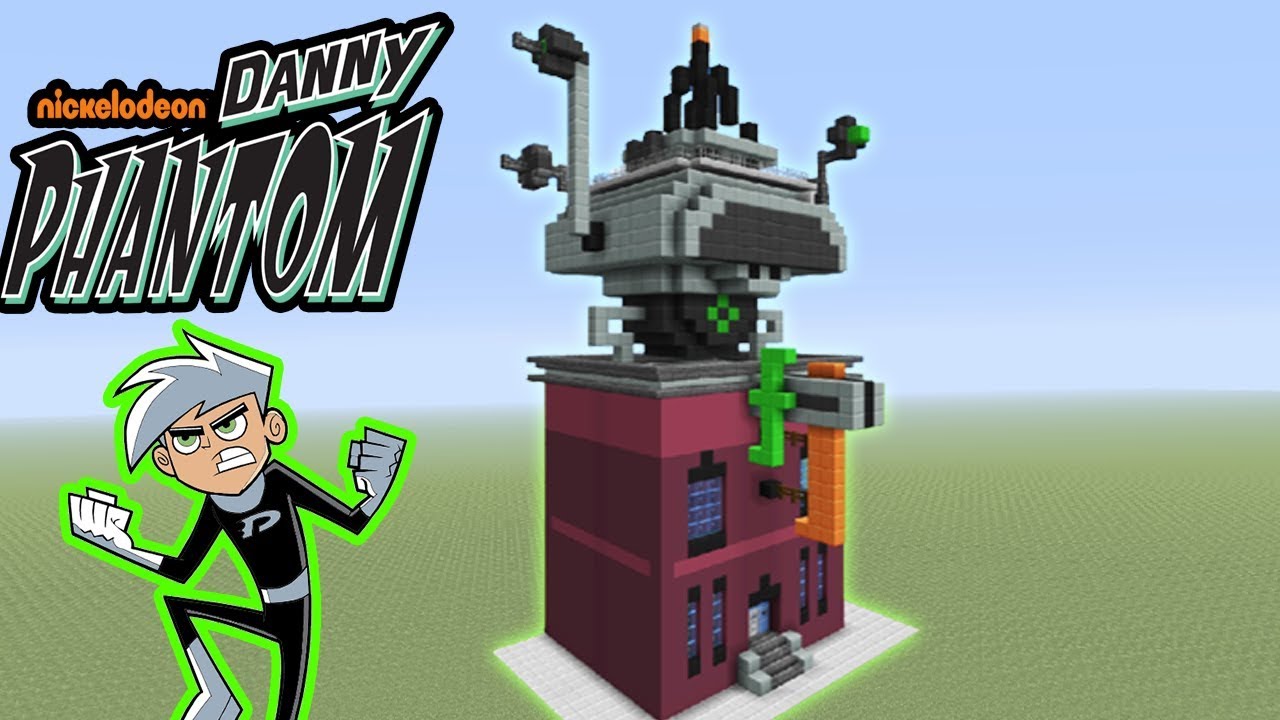 Minecraft: How To Make Danny Phantoms House Fenton Works "Danny Phantom ...