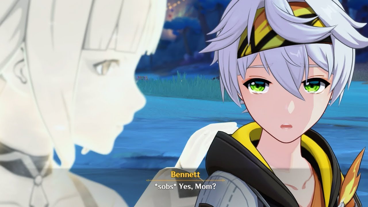 Bennett bids Farewell to his Parents - Cutscene (Genshin Impact 5.8 ...
