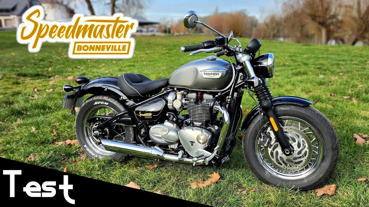 "Test" Jamais une moto n'a aussi mal porté son nom "Triumph SPEEDMASTER ...