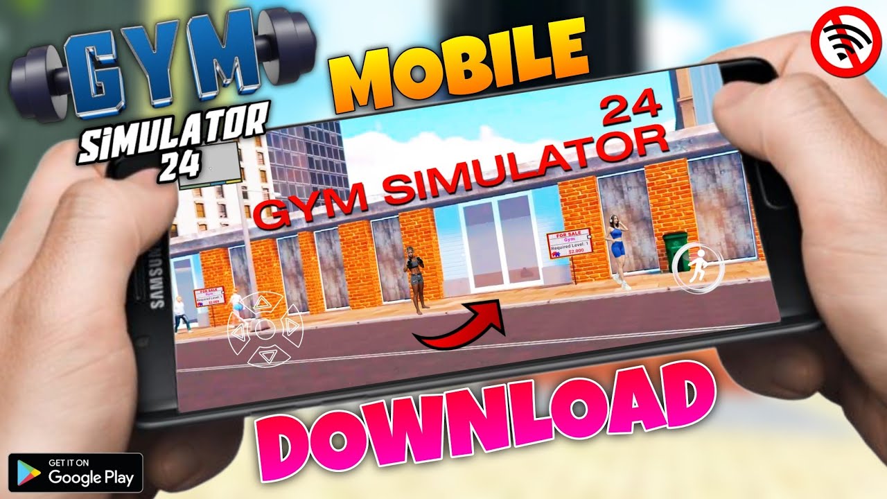(GYM SIMULATOR 24🥰GAMEPLAY #4)GYM SIMULATOR 24 MOBILE📲GAMEPLAY/GYM ...