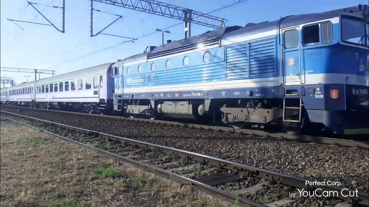 Nurek 754 046-1 z TLK Rozewie /25.06.2023 Gdynia Chylonia/ - YouTube