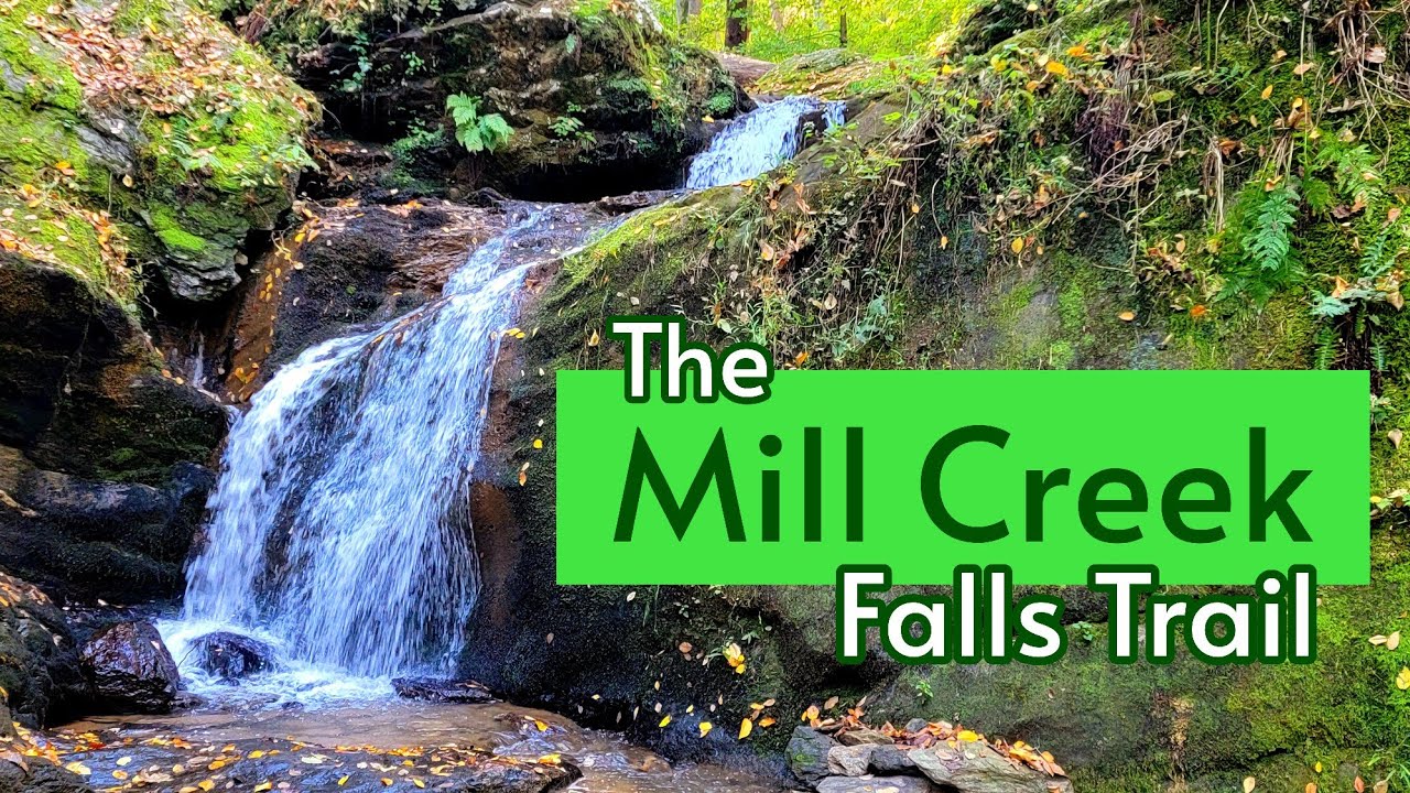 The Beautiful Mill Creek Falls Trail in York County #waterfall - YouTube