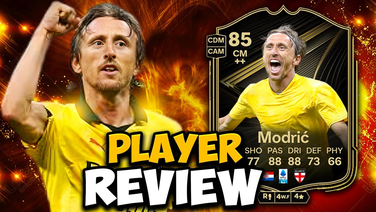 85 IF MODRIC PLAYER REVIEW! FC26 ULTIMATE TEAM - YouTube