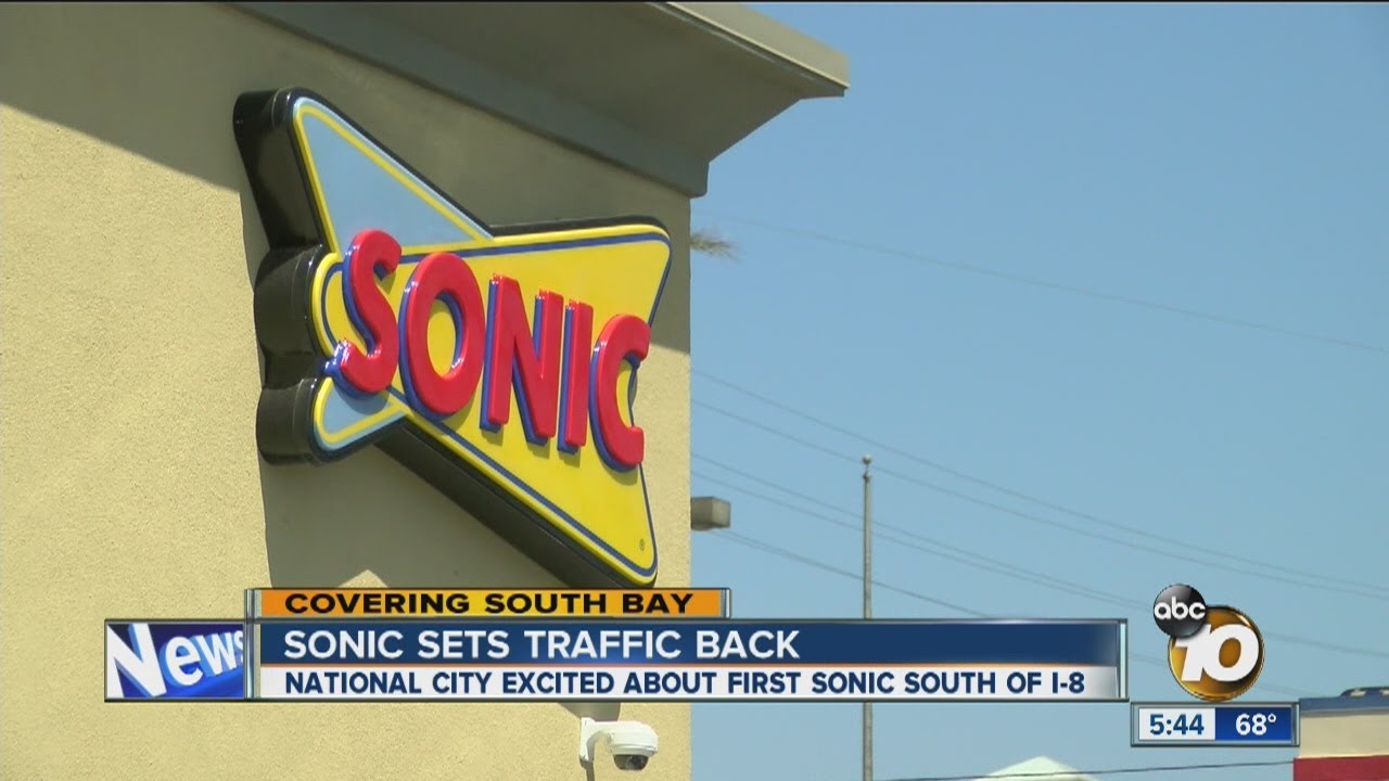 National City welcomes Sonic Drive-In - YouTube