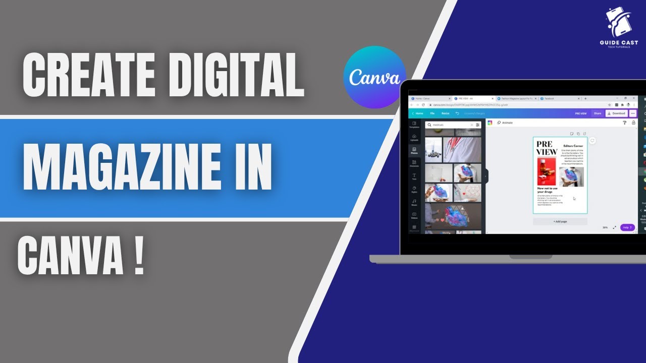 How to Make a Digital Magazine in Canva (2025) – Create Stunning ...