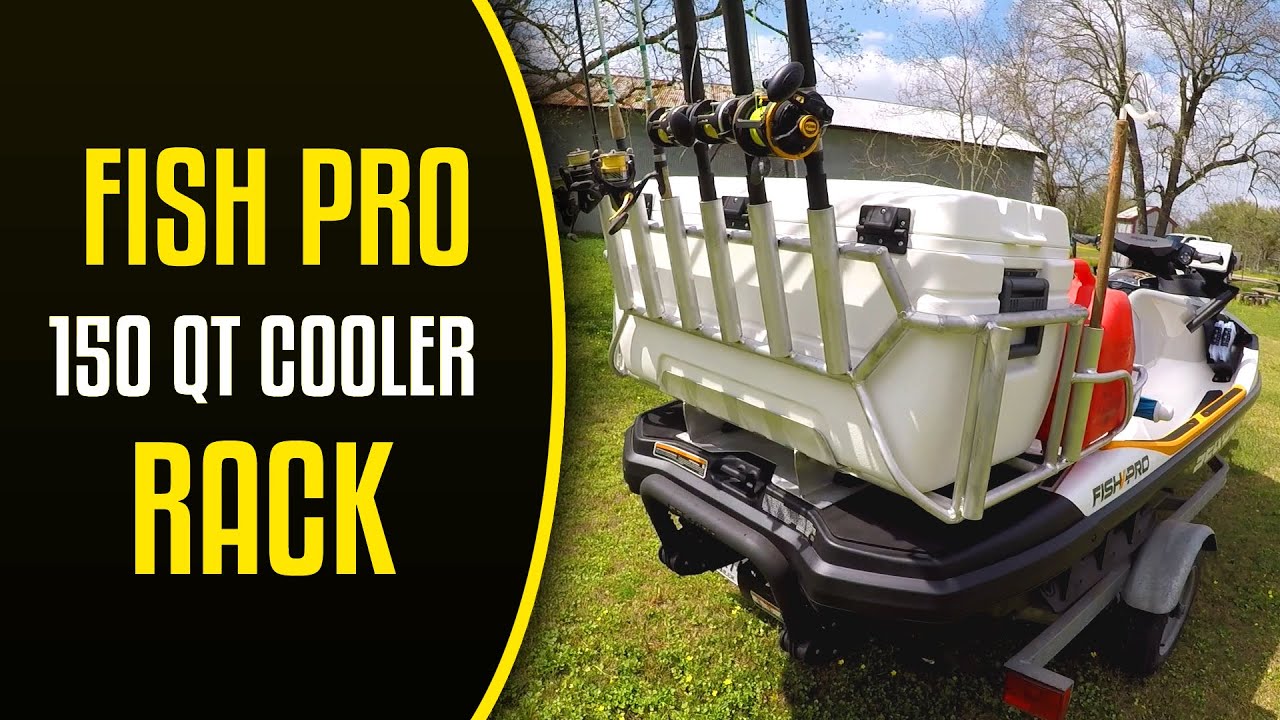 FISH PRO 150 qt Cooler Rack - YouTube