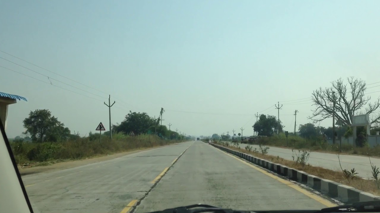 Wani-Chandrapur road via Ghugus - YouTube