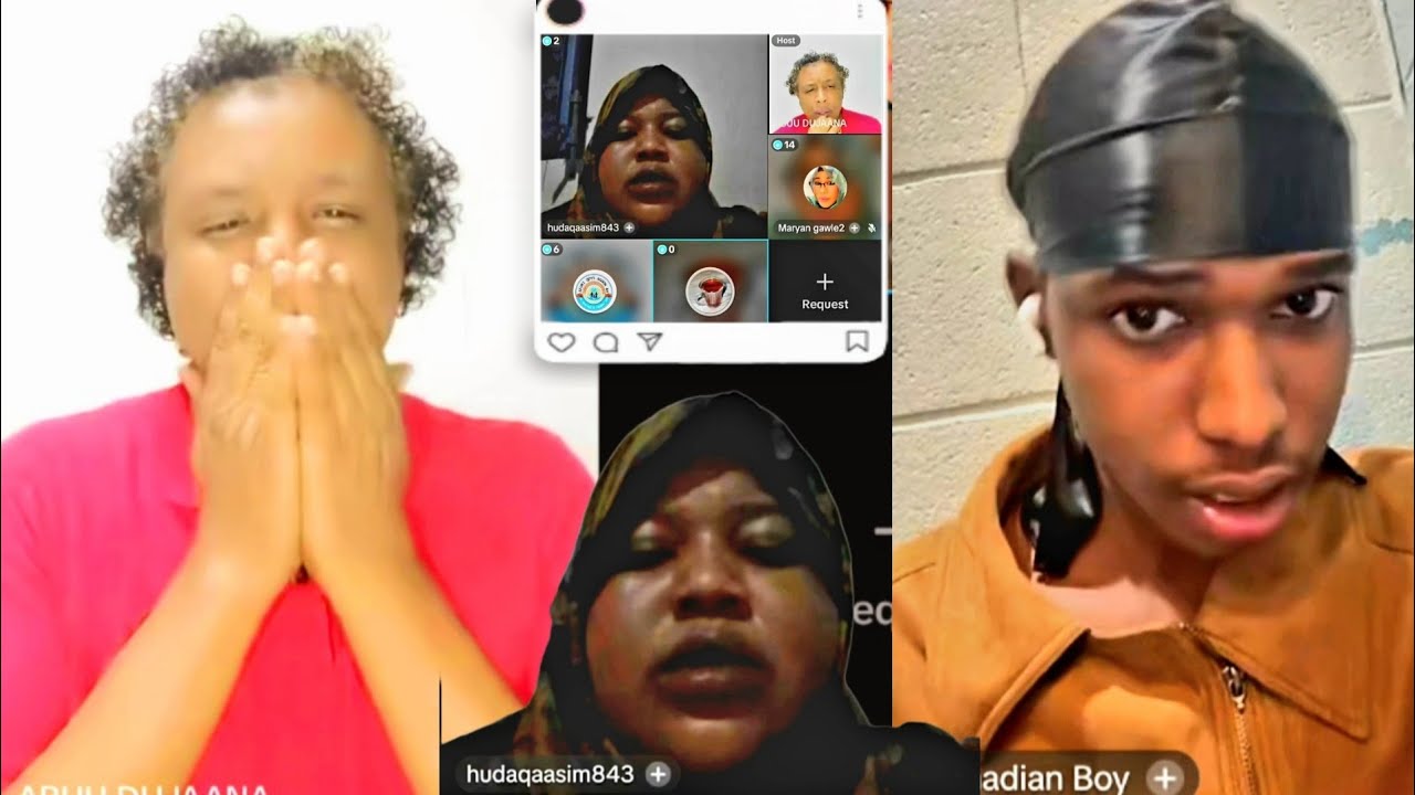 Abuu Dujaana Iyo Canadian boy Iyo Huda Qaasim Oo Wareysa Suaalo Live ...