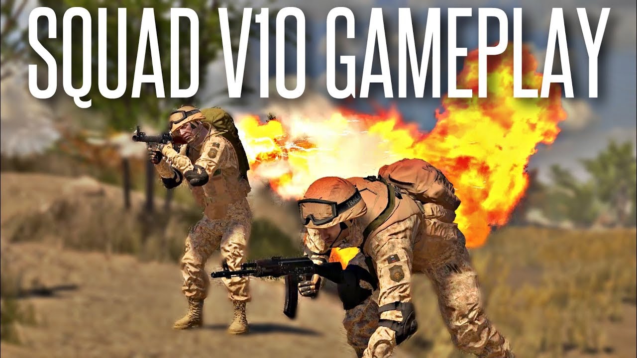 MY RPG VS THE ENTIRE ENEMY TEAM - Squad V10 Gameplay - YouTube