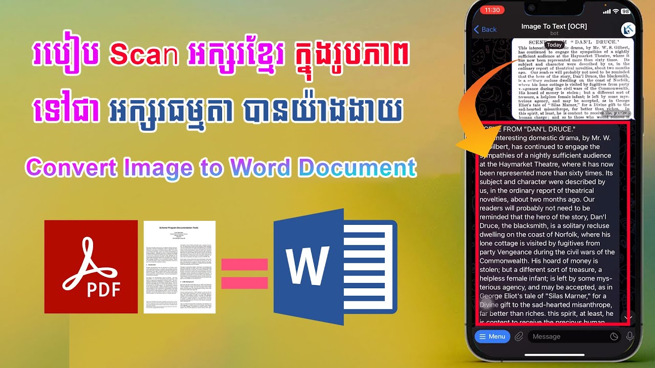 How To Convert Image To Word Document Scan How To Convert Image To Word Document Scan