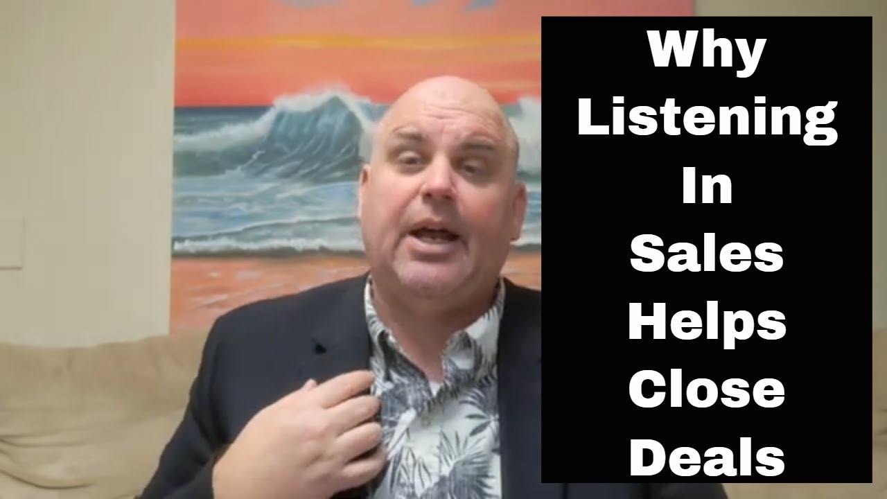 Sales presentation tips - The magical power of listening in sales - YouTube