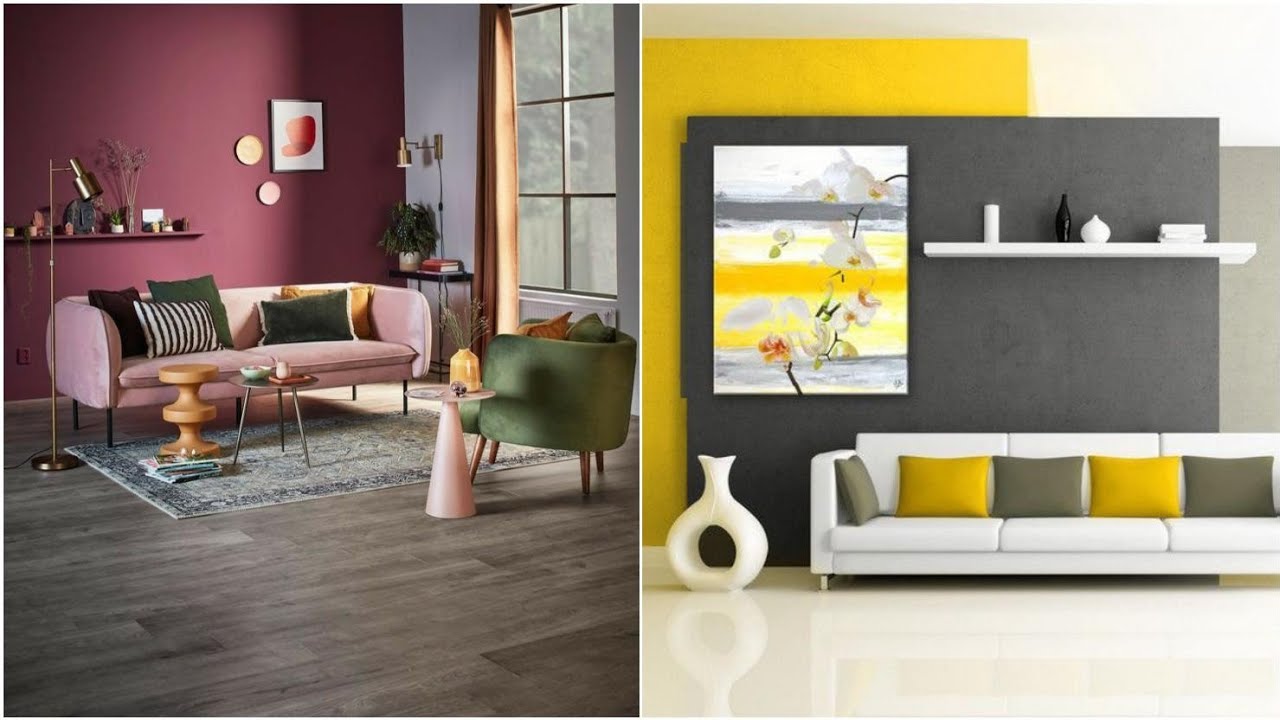 100+ Eye Catching Living Room Colour Combinations | Best Paint Colors ...