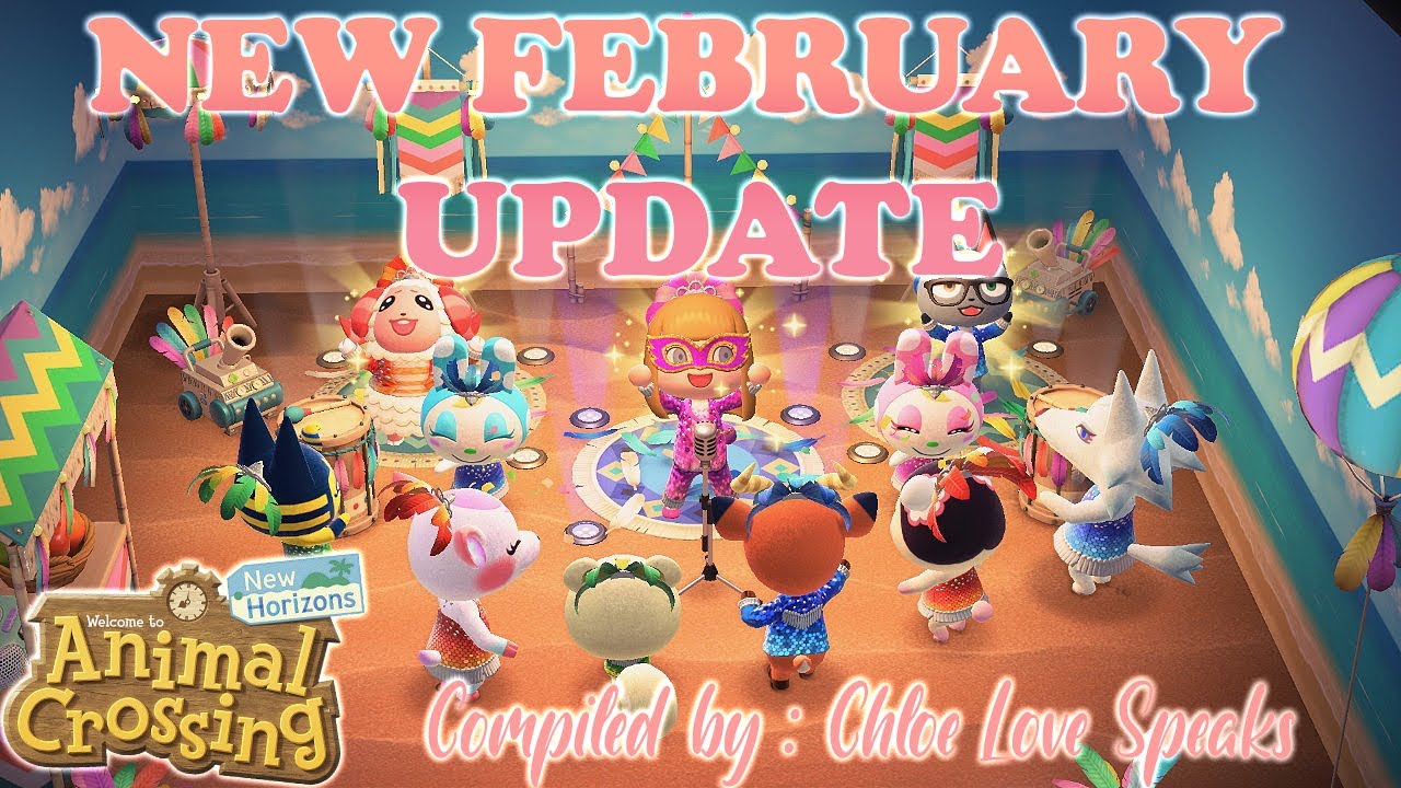 ⚡NEW FEBRUARY UPDATES & Special Bonus Performance in Animal Crossing ...