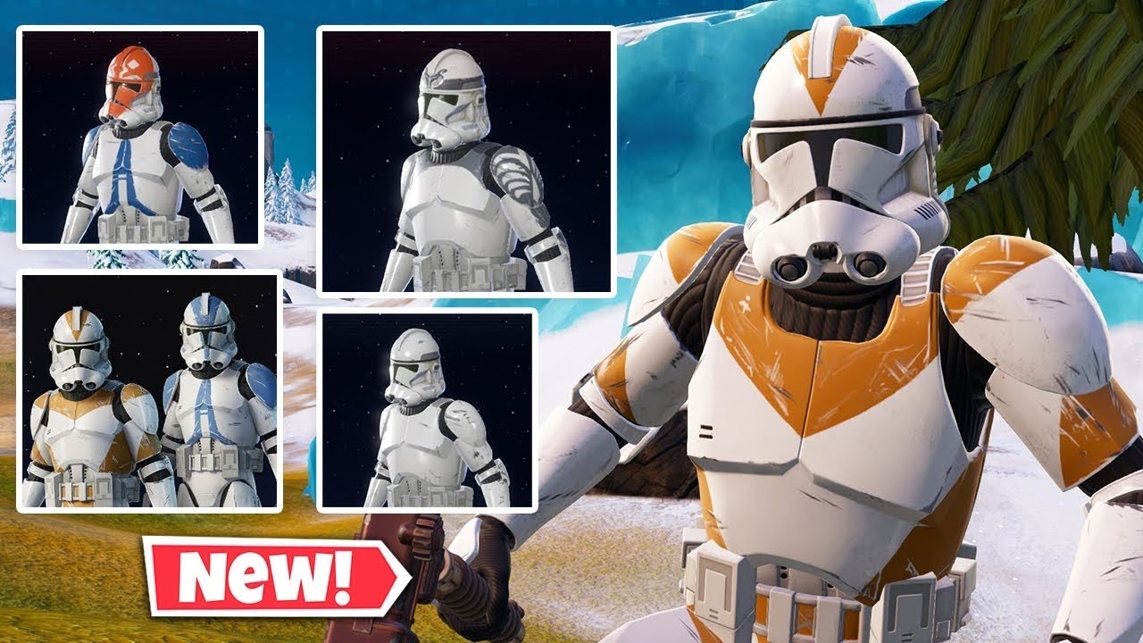 Fortnite MEGA Clone WARS Chapter 4 Season 2 STAR WARS - YouTube