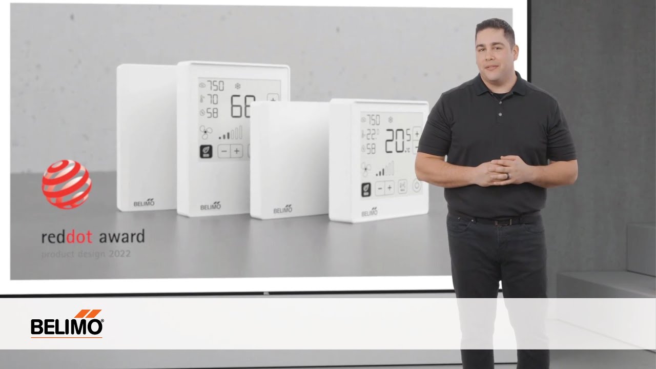 Webinar: Belimo's NEW Room Sensors Release | Belimo - YouTube