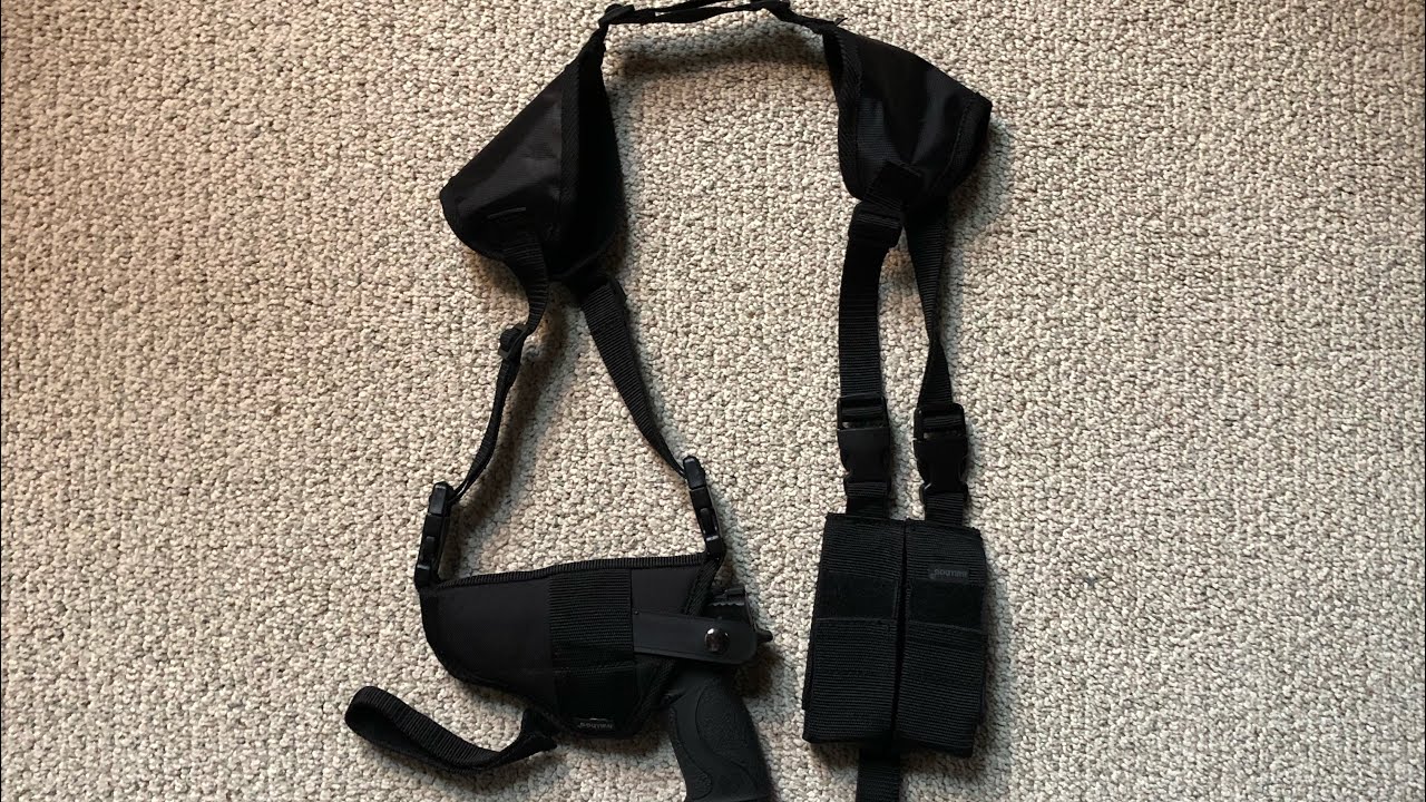 Affordable, adjustable, and comfortable universal shoulder holster by ...