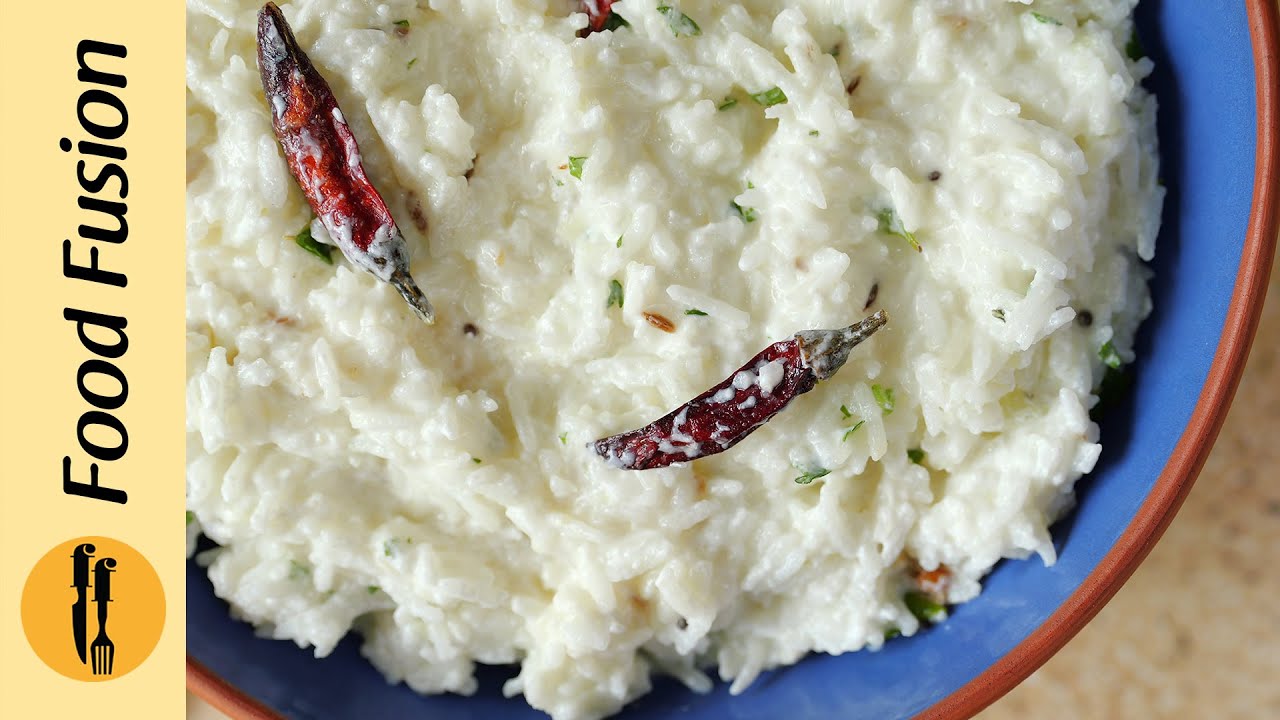 Dahi Chawal Recipe by Food Fusion - YouTube