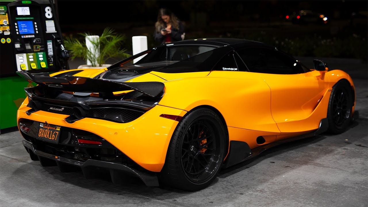 MCLAREN 720S NIGHT TIME DRIVE POV - YouTube