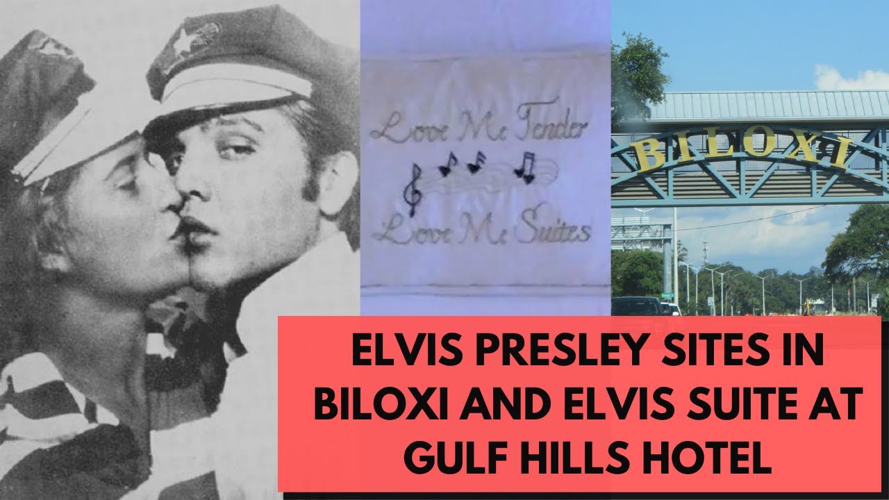 Elvis and June Juanico tour of Biloxi & Elvis Gulf Hills Hotel suite in ...