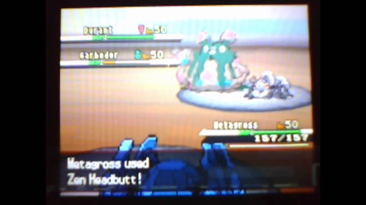Pokemon Black and White Battle Subway Multi Train Boss Emmet and Ingo ...
