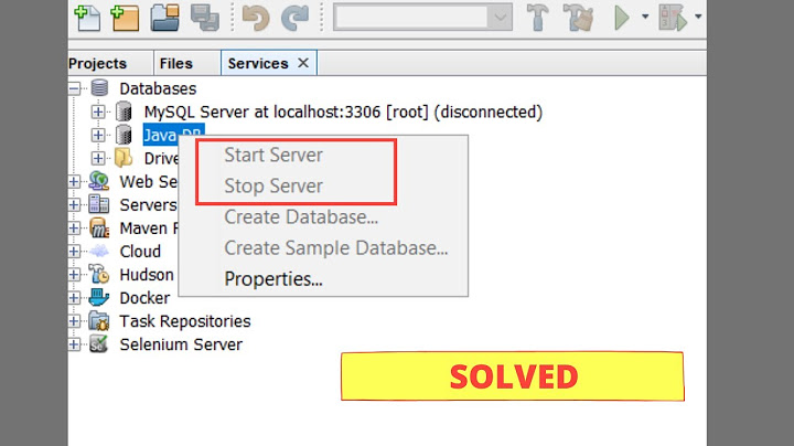 How To Start Java Db Phaseisland17