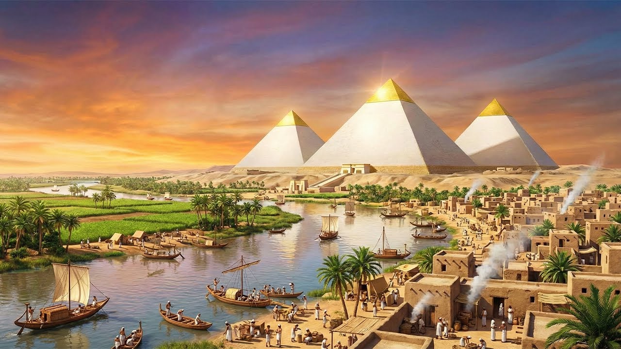 Ancient Egypt 2000 BC (AI Reconstruction) - YouTube