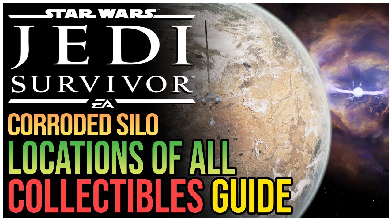 All Corroded Silo Collectibles Star Wars Jedi Survivor - YouTube