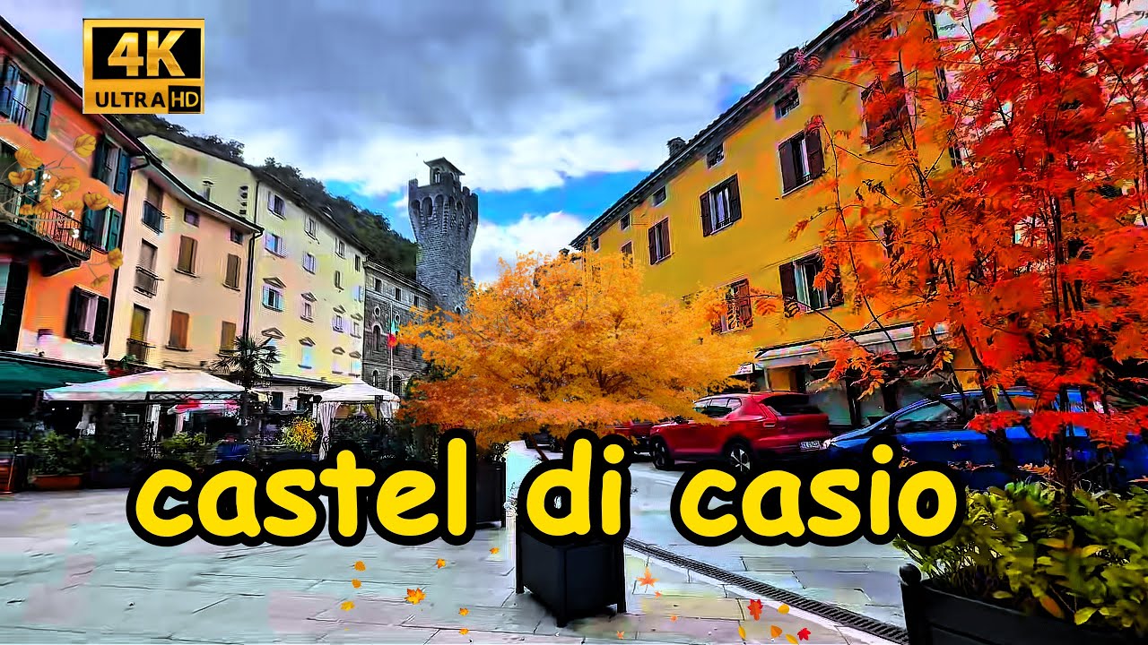 Castel di Casio，Enchanting autumn, strolling through a very tranquil ...
