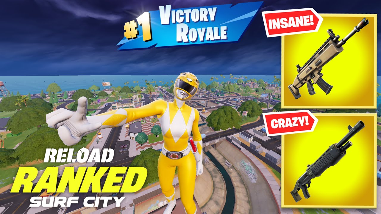 NEW RELOAD MAP (SURF CITY) | Fortnite Reload | High Kill Gameplay ...