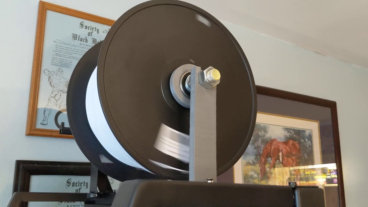 Heavy-Duty 5kg Filament Holder Video for Thingiverse https://www ...