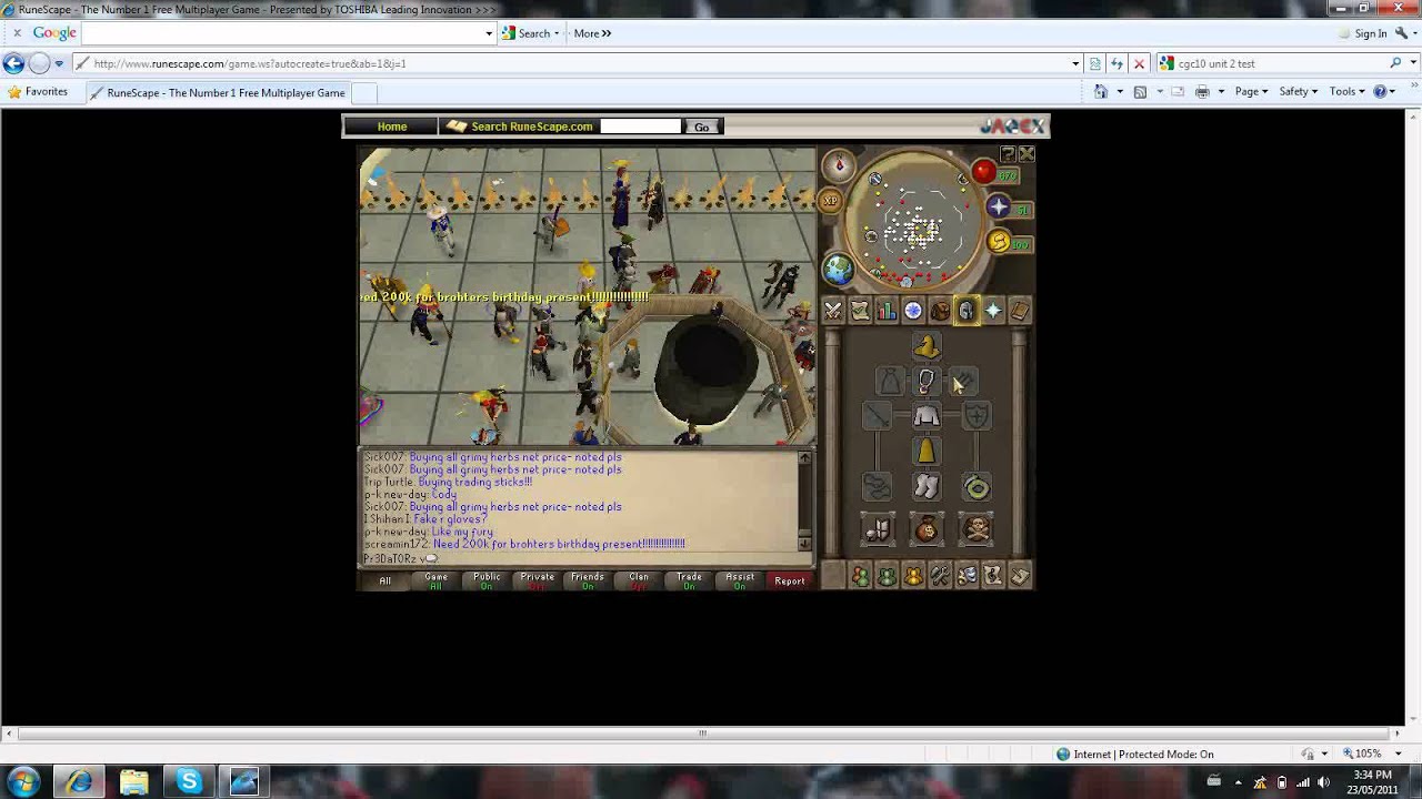 Selling Runescape Account! - YouTube