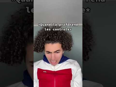 Quand la prof rend les contrôles #controle #ecole #college #tiktok #france #zakiiin0 #shorts