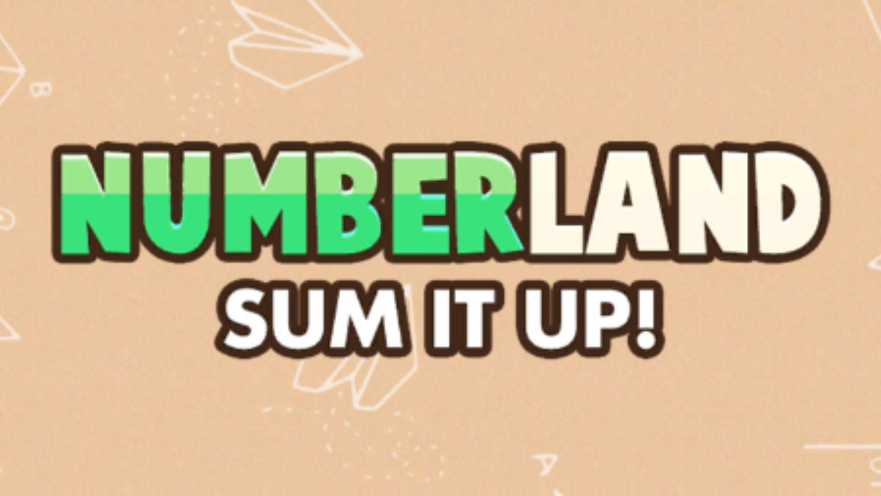Numberland: Sum It Up! Game Android Gameplay - YouTube