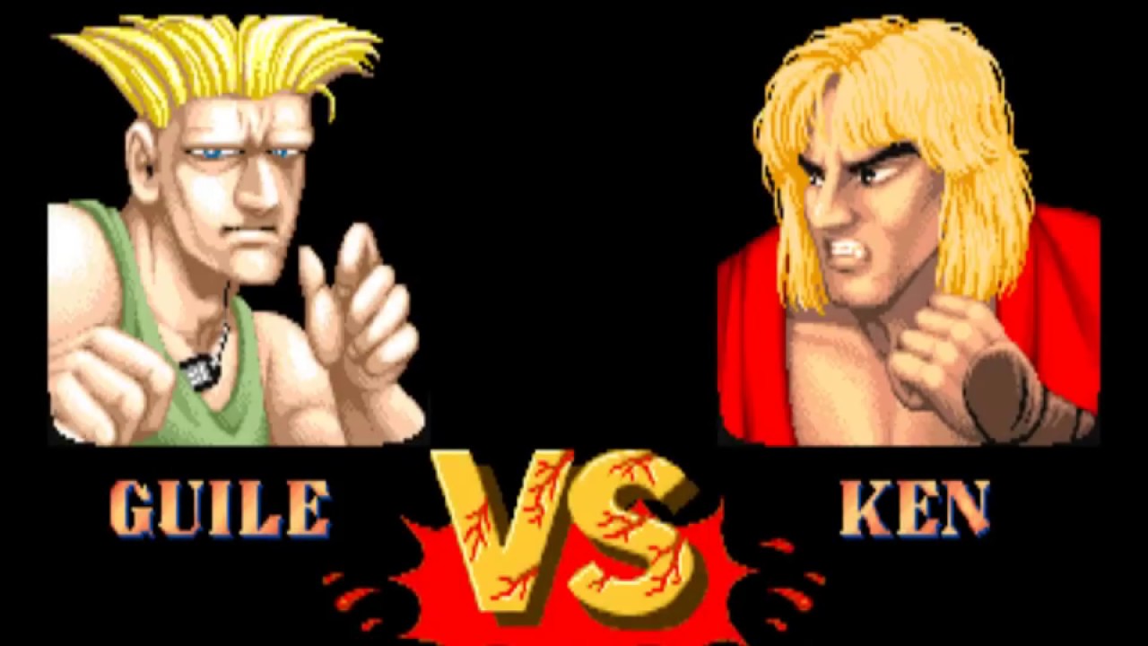 Arcade Street Fighter 2 world warrior guile play invisible/magic throw ...