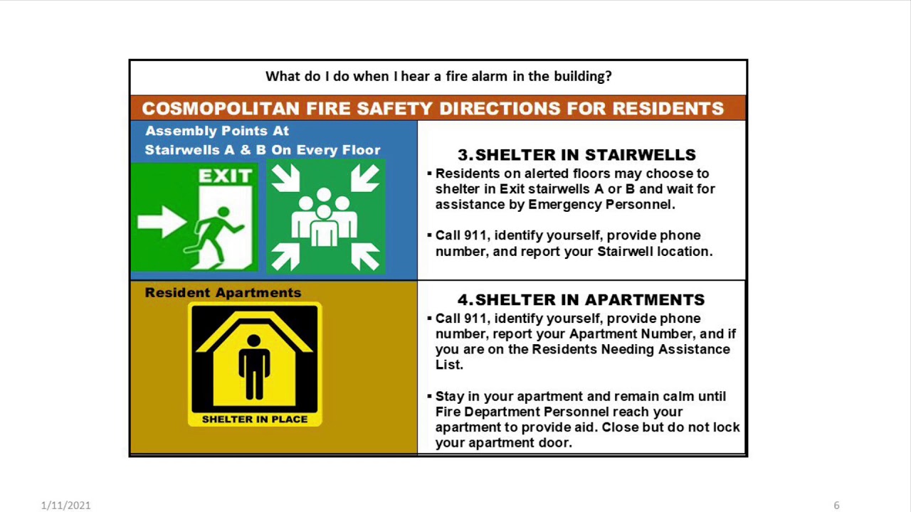 Cosmopolitan @ RTC Fire Safety Video - YouTube