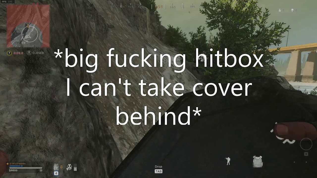 CoD MW: When there's a massive hitbox you can't take cover behind - YouTube